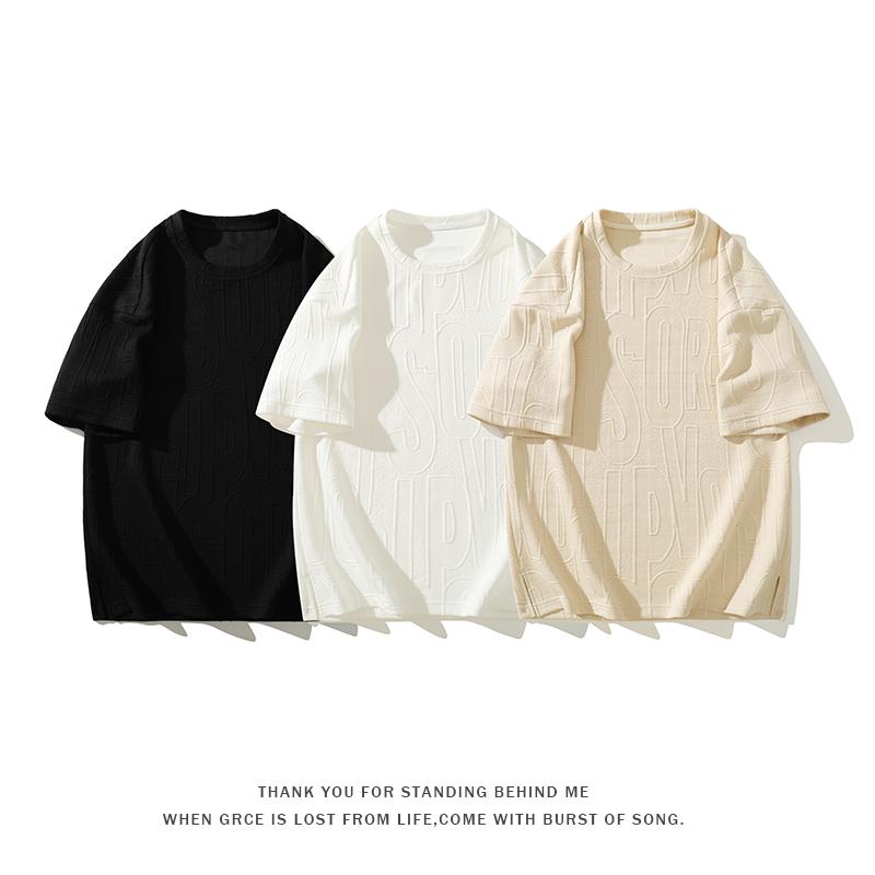 カットソー Tシャツ tシャツ メンズ 半袖 英文字 模様 柄物 オリジナル ストレッチ 涼しい カッコイイ アメカジ 個性 ゆったり 柔らかい 大きいサイズ きれいめサイズ:cmM 胸囲 112 肩幅 56 着丈 68 袖丈 21L 胸囲...