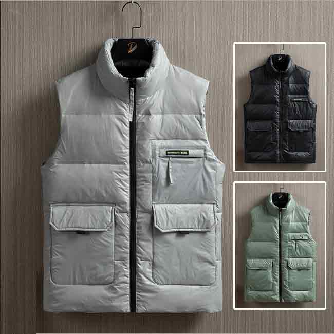 ダウンベスト メンズ 防寒 厚手 チョッキ ビジネス 多機能ベスト カジュアルベスト ダウン アウトドアベスト 秋冬 ダウンベスト メンズ 防寒 厚手 チョッキ ビジネス 多機能ベスト カジュアルベスト ダウン アウトドアベスト 秋冬メーカ...