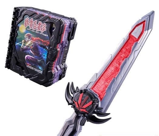 『仮面ライダーセイバー』より デザストが使用するワンダーライドブック＆エンブレムセットが登場！セット内容 黒嵐剣漆黒エンブレム…1 骸骨忍者伝ワンダーライドブック…1 取扱説明書…1商品サイズ 黒嵐剣漆黒エンブレム…H約50mm×W約125...
