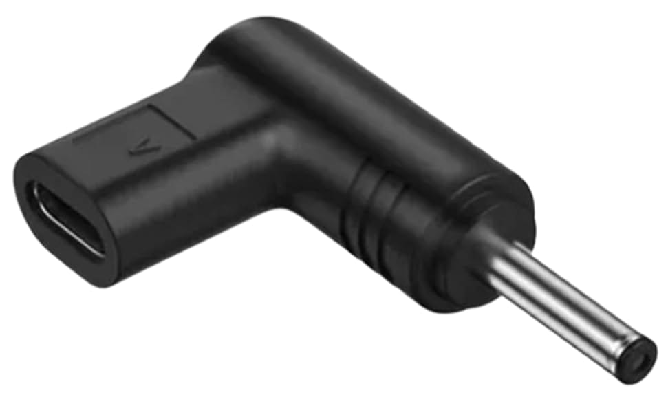 DCプラグ：4.0×1.35mm(20V)ケーブルL型　ASUS/Lenovo/東芝/レノボ対応 等20V出力対応のPD充電器＆Type-C（3A～5A）ケーブルとの併用で、DC 18V～20VのノートPCで使用できます。シガーソケット対応...