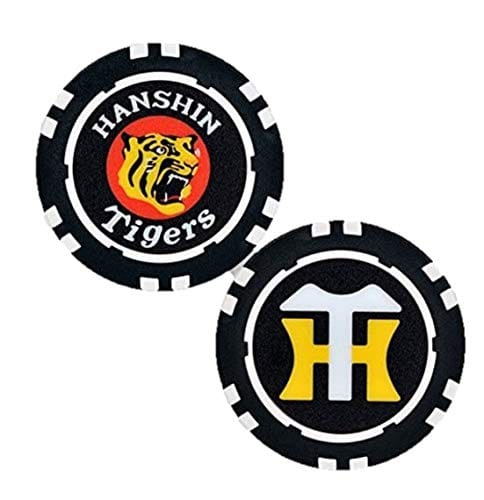 阪神ファンのためのカジノチップマーカー（カジノマーカー）。カジノマーカーはグリーン上でも目立ち、ポケットの中でも見つけやすいゴルフマーカーです。阪神タイガースのゴルフグッズ・ゴルフ用品・ゴルフ小物は、阪神を応援するトラキチのゴルファーのプレ...