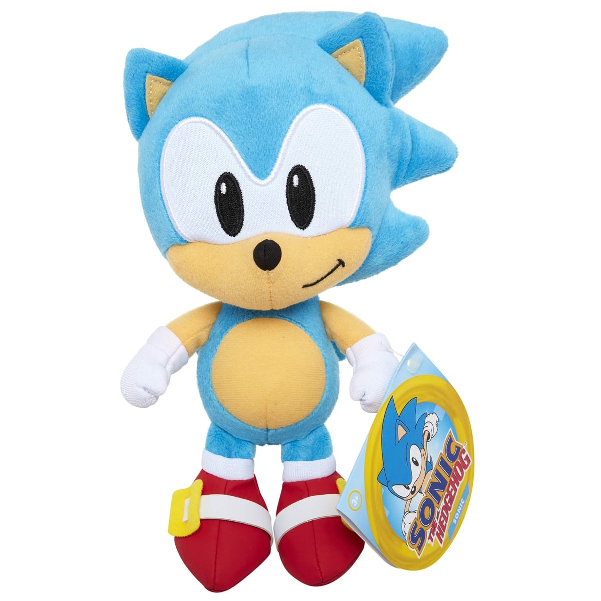 Soft and cuddly plush character from the iconic Sonic the Hedgehog series. Plush measures approximately 7 inches tall an...