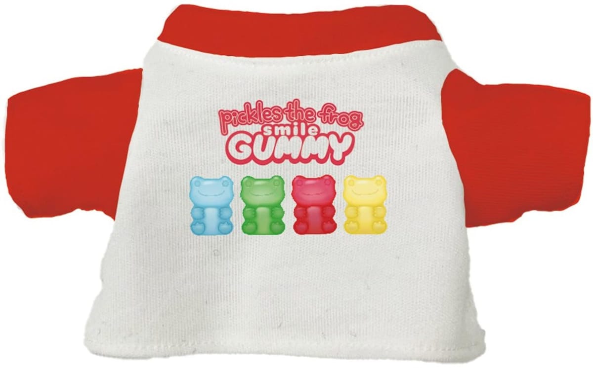 ぷにぷにでカラフルポップな色合いが可愛いピクルスのグミデザインです。サイズ：約H14×W18×D1cm1994 NAKAJIMACORPORATION