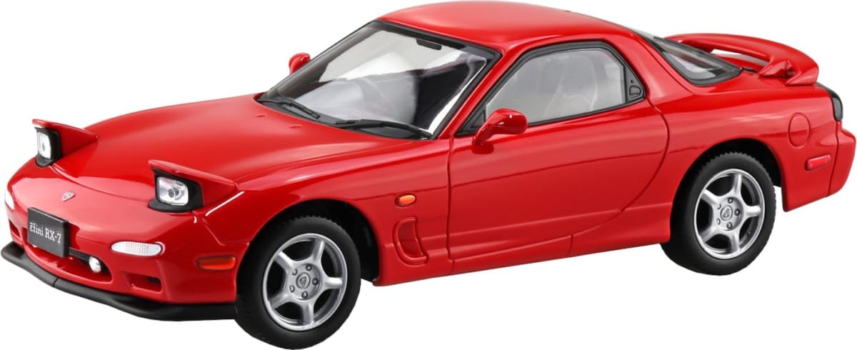 組み立て塗装が必要なプラモデル。別途、工具等が必要。1/32スケール色分け済みプラスチック組み立てキットリトラクタブルヘッドライトは開閉選択式で組み立て可能パーツ点数33点のお手軽モデル選択式でローダウン仕様も組み立て可能