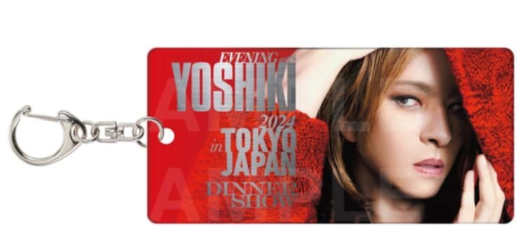 「EVENING / BREAKFAST with YOSHIKI 2024 in TOKYO JAPAN」のために撮りおろされた、赤を基調としたメイン・ヴィジュアルがデザインされた特別なアクリルキーホルダーAバージョンです。YOSHIKI...
