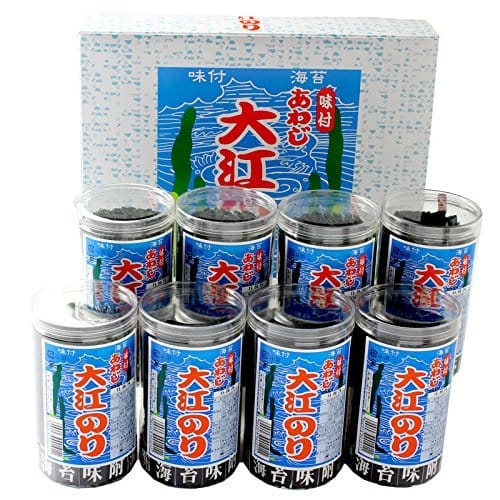 関西では有名な、淡路島にある大江海苔さんの味付け海苔です。 甘く、濃い味付けですが、一度食べると癖になり、海苔だけでも食べたくなる美味しさです！ 産地 日本産 容量 2個入 1個あたり8切64枚入(板のり8枚分) 常温便でお届けします。 他...