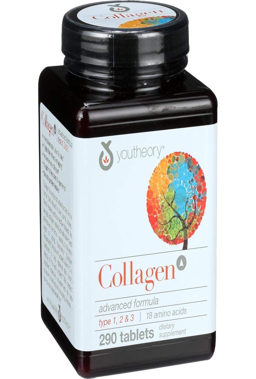 Collagen - Type 1 and 2 and 3 - 290 Tablets type 1, 2 and 3 | with 18 amino acids
