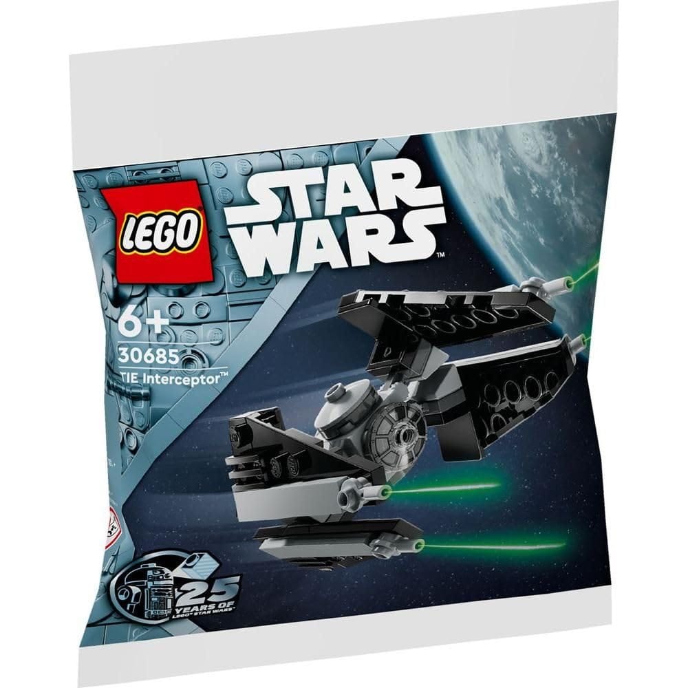 LEGO スター・ウォーズ TIE インターセプター ポリバッグ (30685)記念:レゴスターウォーズ25年ピース数:48特徴:複雑な翼、デュアルブラスター砲対象年齢 :6才以上 この記念すべきTIEインターセプタービニール袋で、レゴスタ...