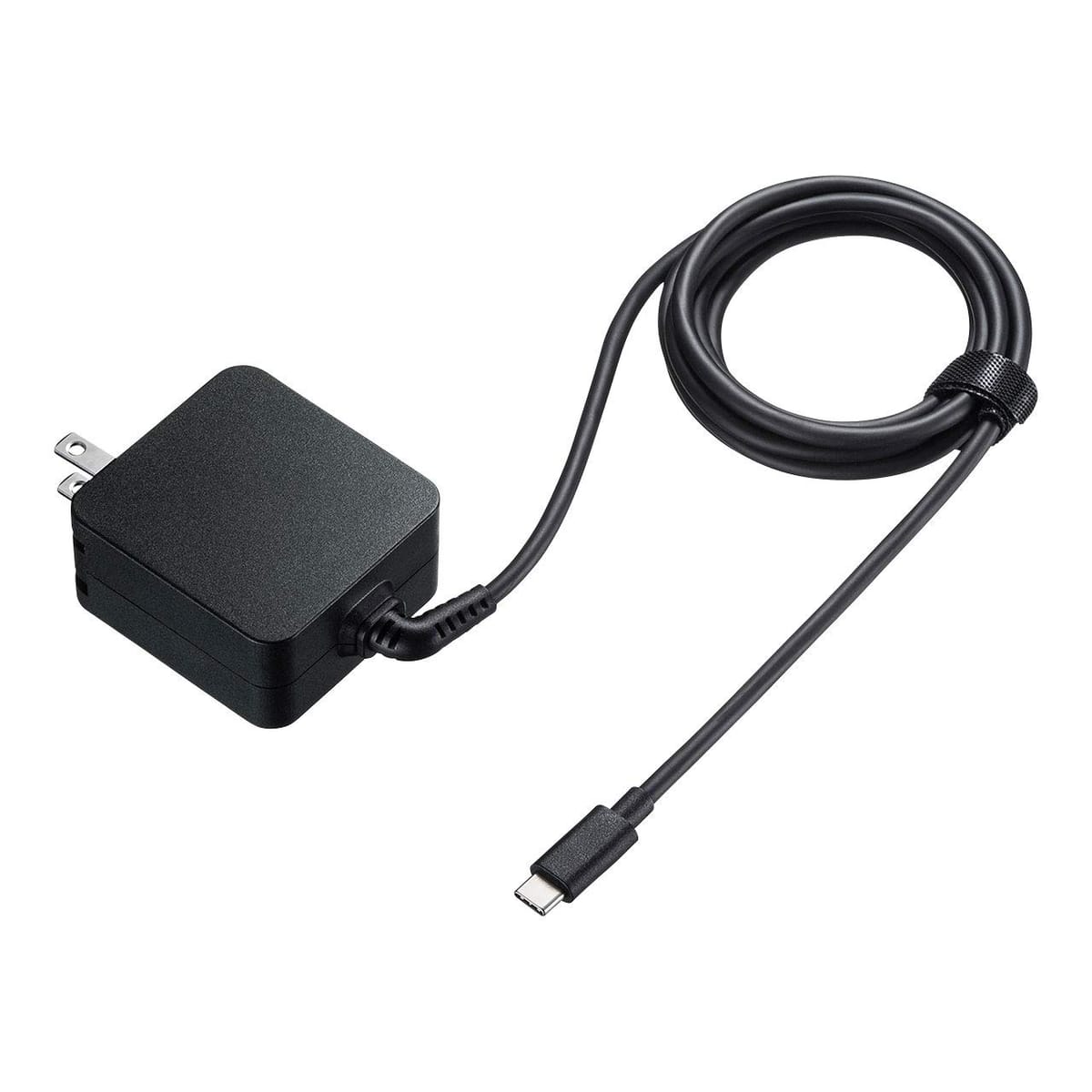 USB Power Delivery規格による充電に対応したUSB Type-Cケーブル一体型のACアダプタです。最大65WまでのUSB PD規格による充電に対応し、Type-Cポートを搭載したノートパソコンからタブレット、スマートフォンま...