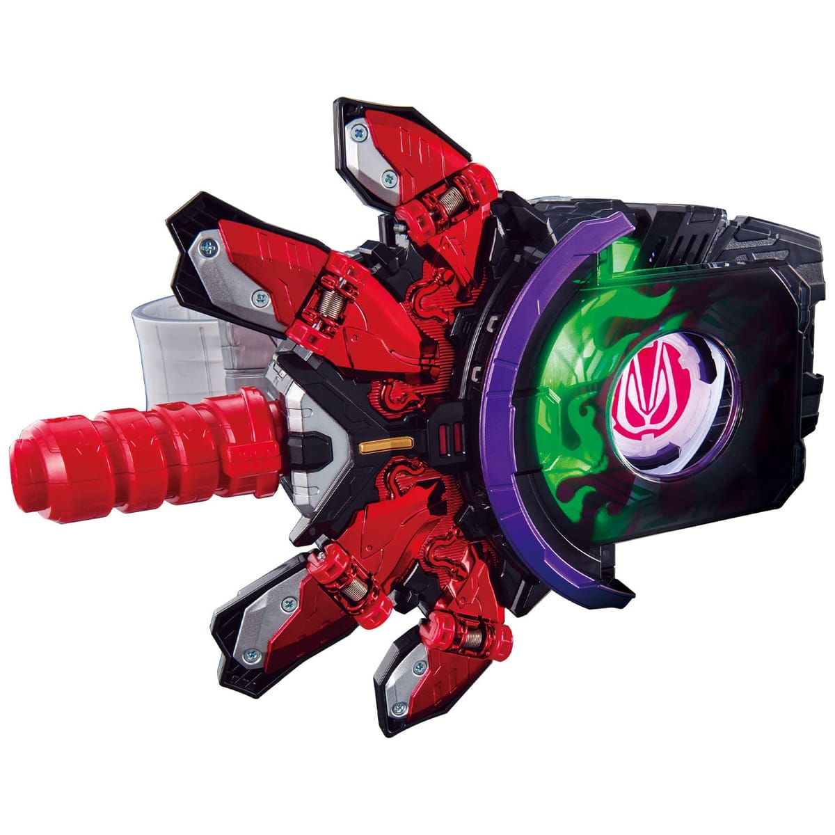 『仮面ライダーギーツ』より、「DXブーストマーク2レイズバックル」が登場！別売りのDXデザイアドライバーにセットすると変身待機音が発動！ハンドルを回すとバックルが開きLEDが発光して変身音が発動！仮面ライダーギーツ ブーストフォームマーク2...