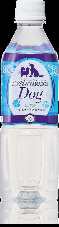 商品名 ミューバナディスDog(愛犬用) 内容量 500ml×48本 原材料 ミネラルウォーター 栄養成分表 (100mlあたり) エネルギー・たんぱく質・・・0 脂質・炭水化物・・・0 ナトリウム・・・0.45mg カルシウム・・・0.8...