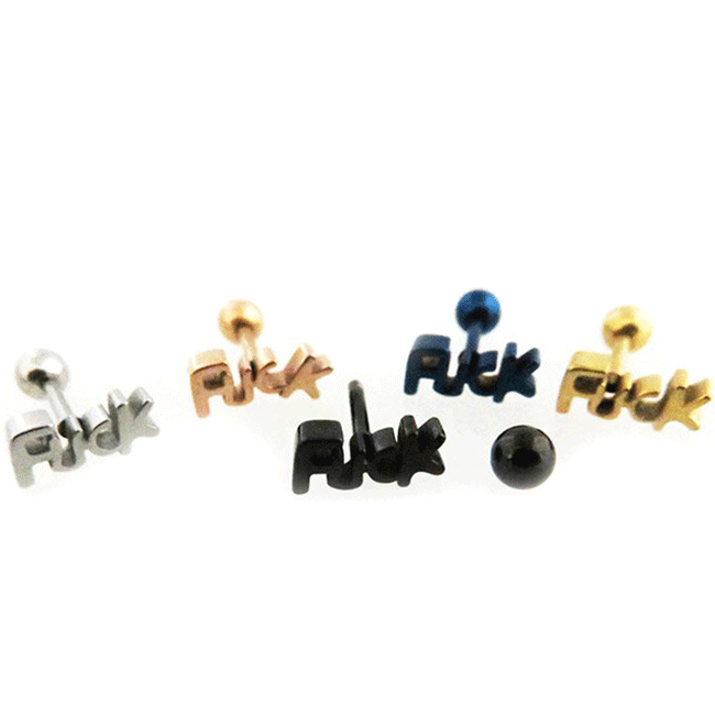 軟骨に着用する時 耳に沿うように着けて♪ メッセージをアピールできます♪ 【注意事項】 この商品は一個売りの商品です。 •破損・不良品・色違いなどにつきましては、直ちに良品と交換させていただきますので、お手数ではございますが、商...