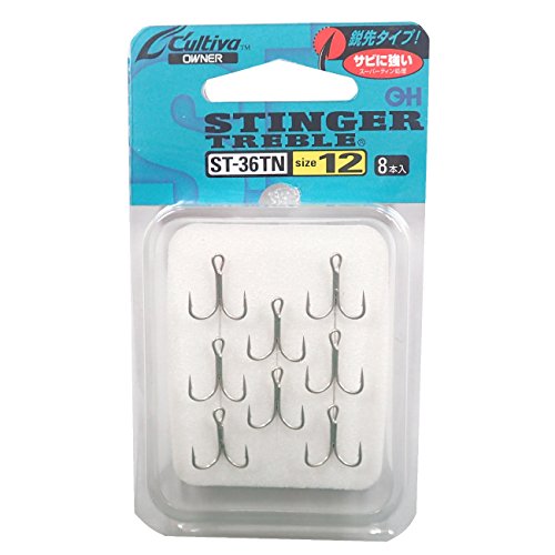 スティンガートリプルフックシルバー/#12/ST-36TN・パッケージ個数:1・主な対応魚種:シーバス バス レインボートラウト・号数:12号サビに強いスーパーティンフィニッシュ ライトソルト全般、シーバス、バス、トラウト対応 スローリトリ...