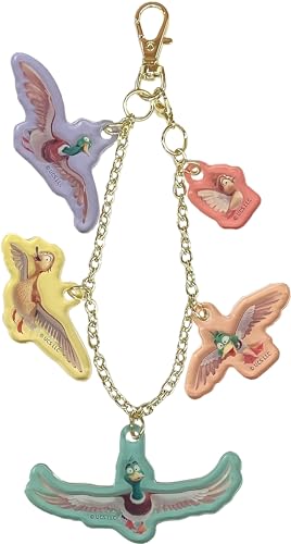 グリーン/3 x 67 x 183 mm/IKE-406・金具を外すと、マックたちが一列に飛んでいるようにできるキーホルダー商品紹介 金具を外すと、マックたちが一列に飛んでいるようにできるキーホルダー 安全警告 小さな部品がありますので、誤...