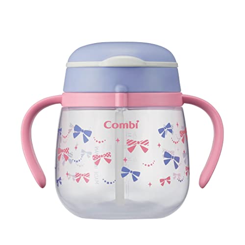 6ヶ月頃から 漏れないストローリボン/240/-・Size:240Color:リボン・パッケージ個数:1・6か月頃から始められる、日本製マグシリーズ・先端がふっくらした形状でくわえやすいストロー・吹き出し防止弁つきで漏れを防ぐ・Wラクピタ構...