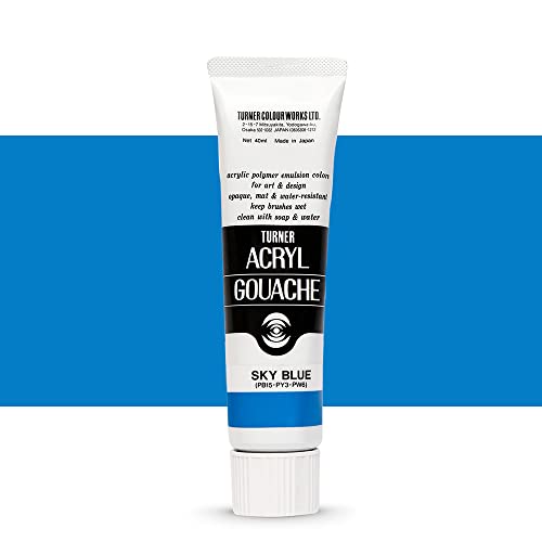 40スカイブルー/40/AG040051・Color:スカイブルーStyle:40・パッケージ個数:1・容量:40mL・カラー:スカイブルー(51A)・乾燥時間:(指触)20分~40分・(完全乾燥)1日以上・タイプ:水性、性質/成分:アクリ...