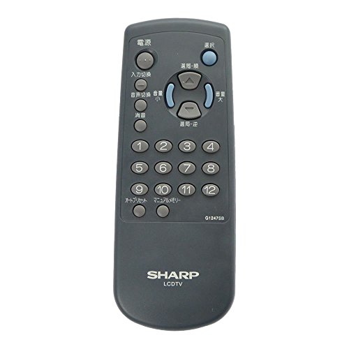 テレビリモコン-/-/0106380031 RRMCG1247CESB・パッケージ個数:1・シャープ製テレビの純正リモコンです。・新品未使用です。・製品に適応したリモコンをお使いください。・ご利用の機種によっては使えない機能がある場合がござ...