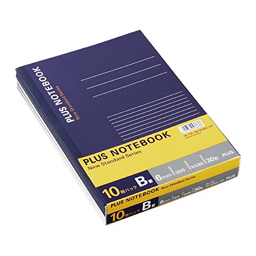 単色・10冊パック-/セミB5・30枚・B罫(6mm幅)/76-730・Size:セミB5・30枚・B罫(6mm幅)Style:単色・10冊パックPatternName:単品・パッケージ個数:1・規格:セミB5・枚数:30枚・罫内容:B罫6...