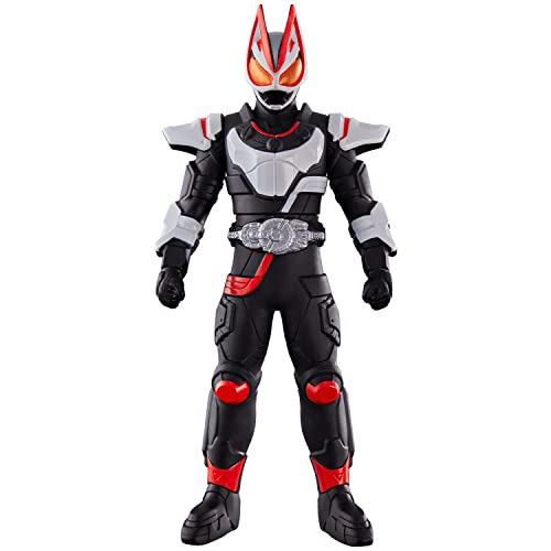 -/-/4549660833529・「ライダーヒーローシリーズ」に「仮面ライダーギーツ マグナムブーストフォーム」が登場！・全高約14で、お子さまの手にちょうどいいサイズ感のソフビ人形です。・2022 石森プロ・テレビ朝日・ADK EM・東...