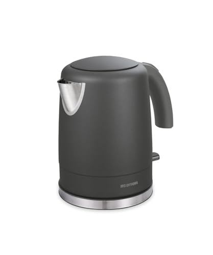 3)デザイン(アッシュ)ブラック/1 L/IKE-D1000-HA・Color:ブラックSize:1 LStyle:3)デザイン(アッシュ)・パッケージ個数:1・シンプルなステンレスデザインでインテリア性の高い電気ケトルです。・コーヒーカッ...