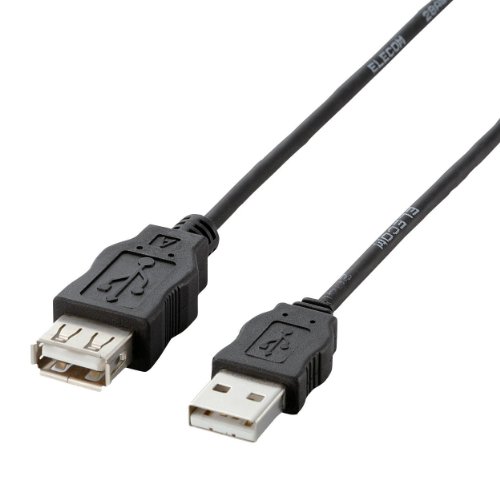 延長:USB2.0(A)-USB2.0(A)ブラック/2m/USB-ECOEA20・Size:2mStyle:延長:USB2.0(A)-USB2.0(A)Color:ブラック・パッケージ個数:1・USB2.0機器との接続を延長できる、環境に...