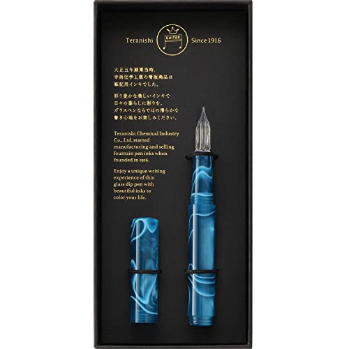 ピーコックブルー/-/GLAA-PE・Color:ピーコックブルー・パッケージ個数:1・本体サイズ:13x108x13mm・本体重量:12g・材質:ペン先/質ガラス、ペン軸/アクリル樹脂、ペン先コネクタ/ABS樹脂 ※ペン先はハンドメイドの...
