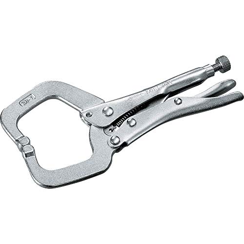 Silver/-/VC150N・パッケージ個数:1・全長:170mm・口開き:0~50mm・アゴの深さ:40mm・アゴの高さ:47mm●口幅が広くアゴが深いので、アングル・チャンネル鋼の仮止めに最適。