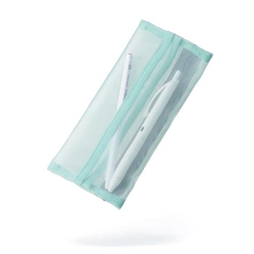 筆箱エメラルドグリーン/190×10×100mm/F-VBF280EG・Color:エメラルドグリーン・パッケージ個数:1・【POINT1:薄くて軽いメッシュ素材のため、カバンに入れて持ち運びやすく外出時に最適。】また、程よく中身が透けるた...