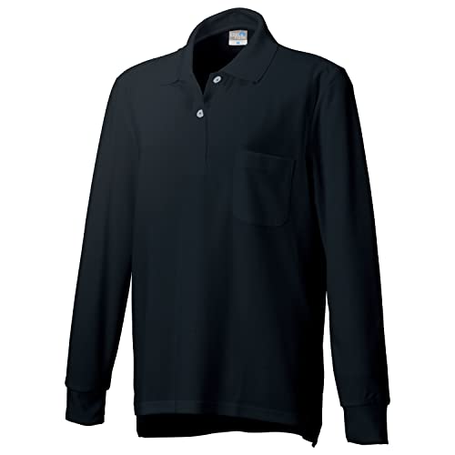 ポロシャツ80.ブラック/LL Regular/9005-80-LL・Size:LL RegularColor:80.ブラック・パッケージ個数:1・通年用・生地:DRYメッシュ・胸ポケット付き、裾/段差スリット入り・高品質吸汗速乾糸使用、裏...