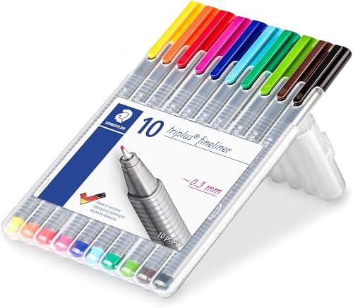 線幅:0.3mm10色セット/1 PACK/334 SB10 ST・Style:線幅:0.3mmColor:10色セット・パッケージ個数:1・かわいく、おしゃれで女性に人気。0.3mmの細書き水性ペン。手帳やイラスト、マインドマップにも最適...