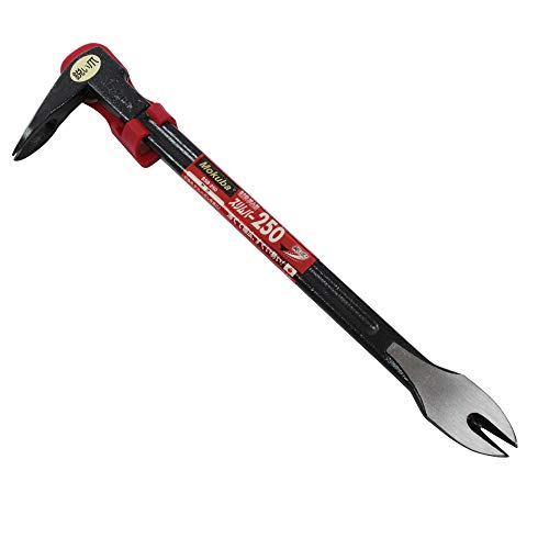 -/250mm/BSB250・Size:250mm・用途:釘抜き・テコ・剥がし作業薄く幅広設計で釘がすくい易い。 爪に釘を掛け、尾部を軽くハンマー打ち込み、テコの原理で引き起こします。
