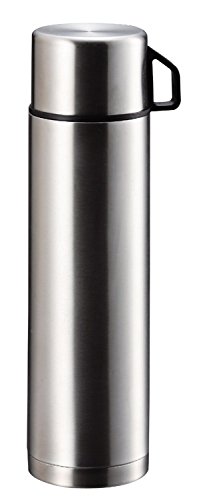 マグシルバー/980 /H-6828・Size:980 ・パッケージ個数:1・サイズ:(約)幅105×奥行85×高さ320mm・素材・材質:内びん・胴部/ステンレス鋼、コップ・中栓/ポリプロピレン、パッキン/シリコーンゴム・生産国:中国・実...