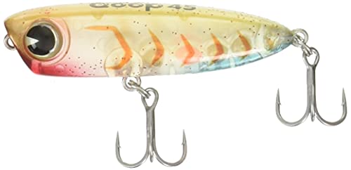 小型クリアークラスタ/#QP45-010/#QP45-010・Color:クリアークラスタ・パッケージ個数:1・全長: 45mm・重量: 3.0g・タイプ:トップウォーター・レンジ: 0cm・アクション:ドッグウォーク●ima初のライトゲー...