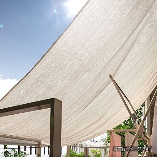 2)旧品3) グレー/6) 2×3m/JWP-W30GY・Size:6) 2×3mColor:3) グレー・パッケージ個数:1・急な雨も日射しも防ぐダブル効果のシェード。降りこみ軽減、雨ガード、視線カット、レジャーにも。日よけシェードに「雨...