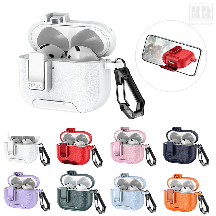 AirPods Pro 3 耐衝撃 ケース 第3世代 カバー カラビナ付き 2重構造 スタンド機能あり シンプル 保護カバー おすすめ おしゃれ Apple アイホン エアーポッズ プロ AirPods Pro3 第3世代 2025モデル ...