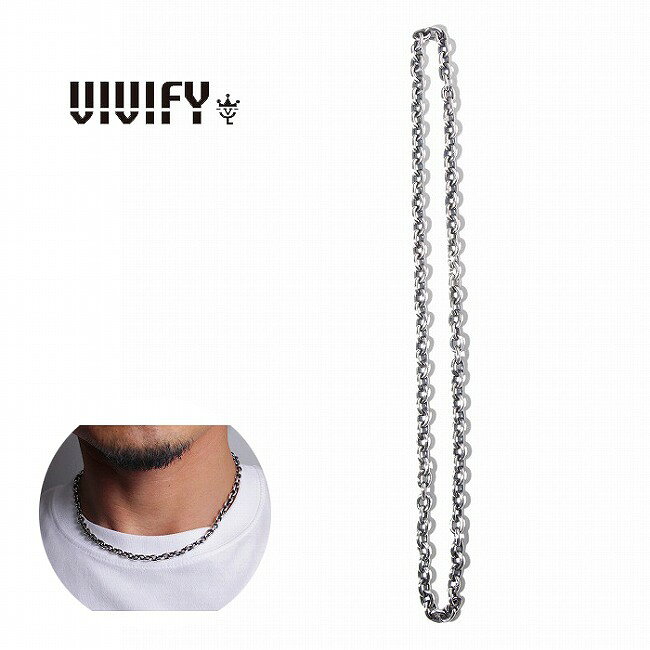＊こちらのアイテムは受注生産となります。 ＊付属でVIVIFYオリジナルの黒い巾着袋orBOXが付属します。 VFN-308 素材: ag925silver,k10gold 幅:5.3mm 線径:1.5mm 全長:約45cm シンプルなアズ...