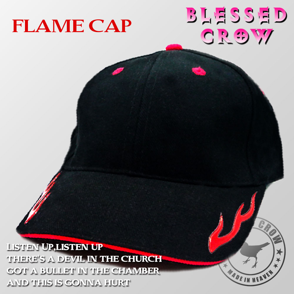 【商品紹介】 米国仕様ならではのメリハリの効いたアクセント感が魅力のFlame Cap。 安定感と軽快な被り心地をもたらすボディにブラック×レッドのコンビネーションカラー。 程よいサイズ感のLiquidMetal製Flame模様はそれぞれの...