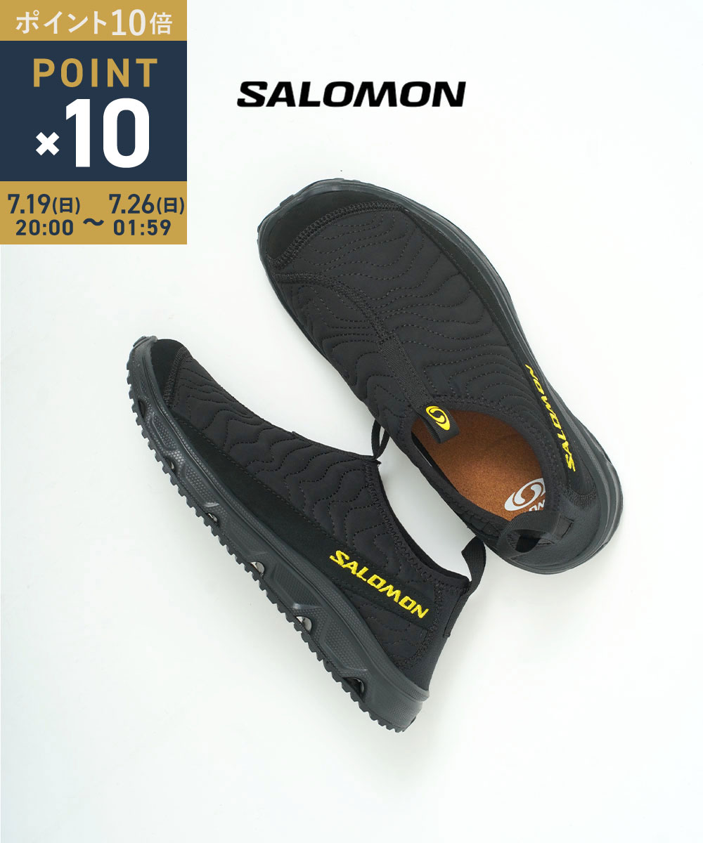 >>ギフト対応について 情報 SALOMON(サロモン) スリッポン シューズ スニーカー モックシューズ 軽量 リカバリー ローカット キルティング RX MOC 3.0 ATQ・RX-MOC3-ATQ 【実寸】23.0cm(23.0cm...