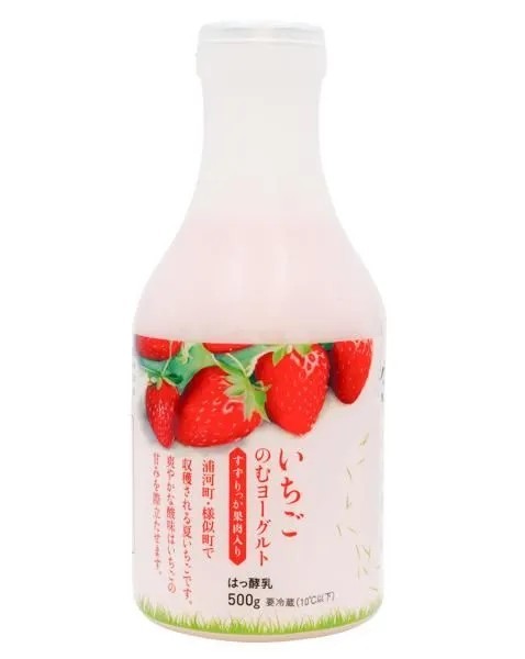 「すずりっか」はいちごの名前です。北海道JAひだか東の真っ赤ないちごを小林牧場のむヨーグルトにピューレーにして入れました。「すずりっか」は色も濃く味も濃厚で「のむヨーグル」に入れるといちごの風味とヨーグルトのさわやかさが、お互いを引き立てま...
