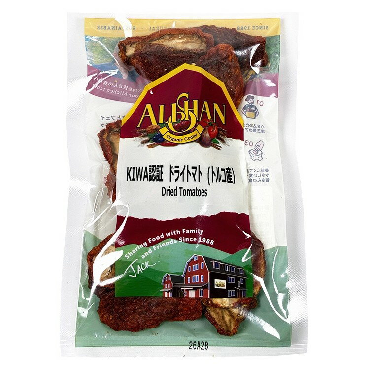 トマトの煮込みやパスタソースに使用すると風味が増します。そのまま刻んで料理に、またはぬるま湯に戻してどうぞ。水分値ターゲットは22〜24%です。 原材料：トマト, 食塩 原産国：トルコ 賞味期限：6ヶ月 認定団体：Kiwa BCS ※海外で...