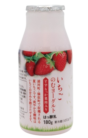 「すずりっか」はいちごの名前です。北海道JAひだか東の真っ赤ないちごを小林牧場のむヨーグルトにピューレーにして入れました。「すずりっか」は色も濃く味も濃厚で「のむヨーグル」に入れるといちごの風味とヨーグルトのさわやかさが、お互いを引き立てま...