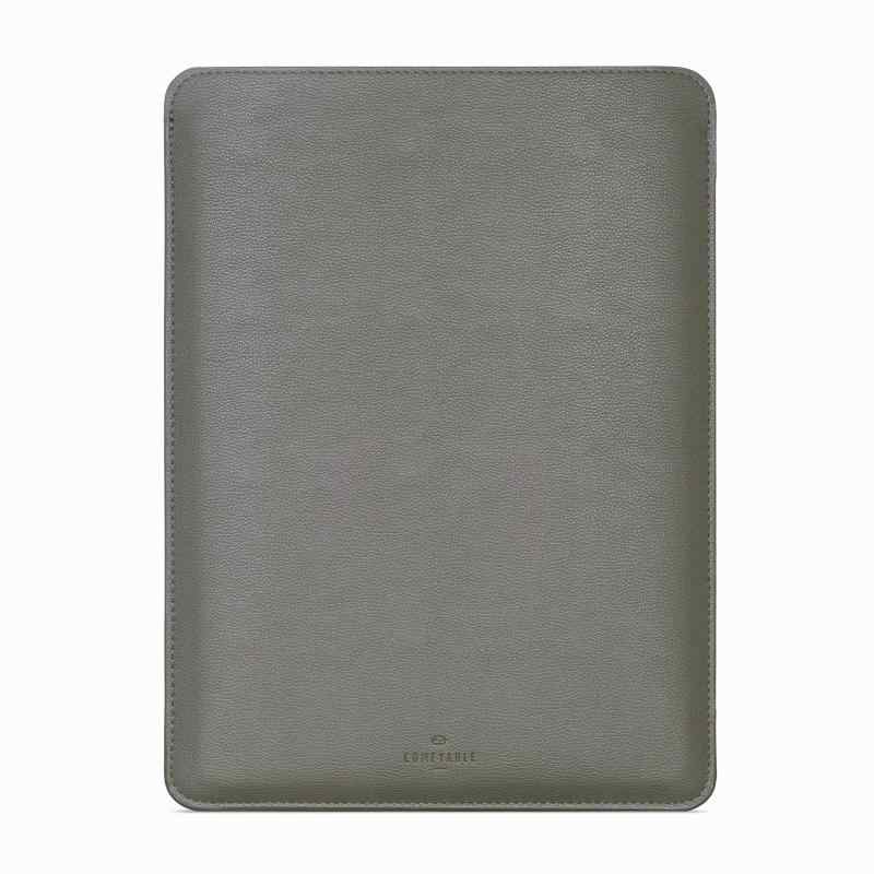 Comfyable 13インチ ノートパソコンスリーブ MacBook Air M5 2026 A3449、M4、M3、M2、M1、および MacBook Pro/Neo A18 に完全対応、合成皮革カバーケース、カーキグリーン13インチケ...