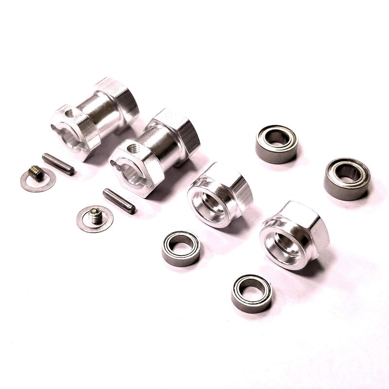 King Fly OPパーツ アルミ 12mm 六角 ホイール.アダプタ タミヤ 1/10 グラスホッパー12mm六角ホイールフレームを交換してください