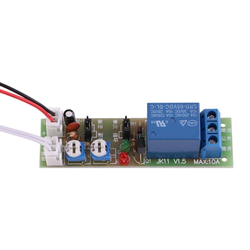 EBTOOLS 1pc遅延タイマー タイマーモジュール 調整可能サイクルタイマー 遅延オン/オフスイッチリレーモジュールDC 12V 0-15分【安定的】高精度、安定した信頼性の高い性能を備えたタイマーリレーモジュールです。【二つのモード】...
