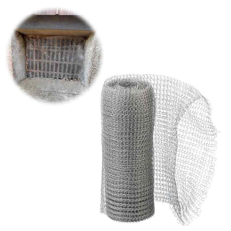 コモライフ 自由に使えるやわらかネット (約15cm×3m) 網 ソフトネット 隙間 害虫 害獣 侵入防止対策 鼠 二層構造 網目約4mm カットOK 抗菌効果 水回り可 換気口 排水口 洗面所 外壁 ドレンホー