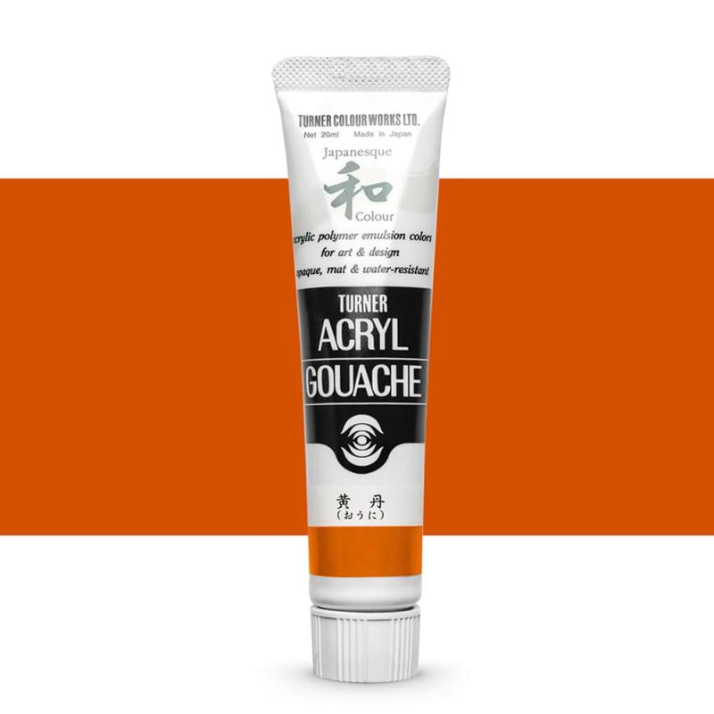ターナー色彩(Turner Color) アクリルガッシュ ジャパネスクカラー 黄丹(おうに) AG020316 20ml(6号)対象性別 :男女共用