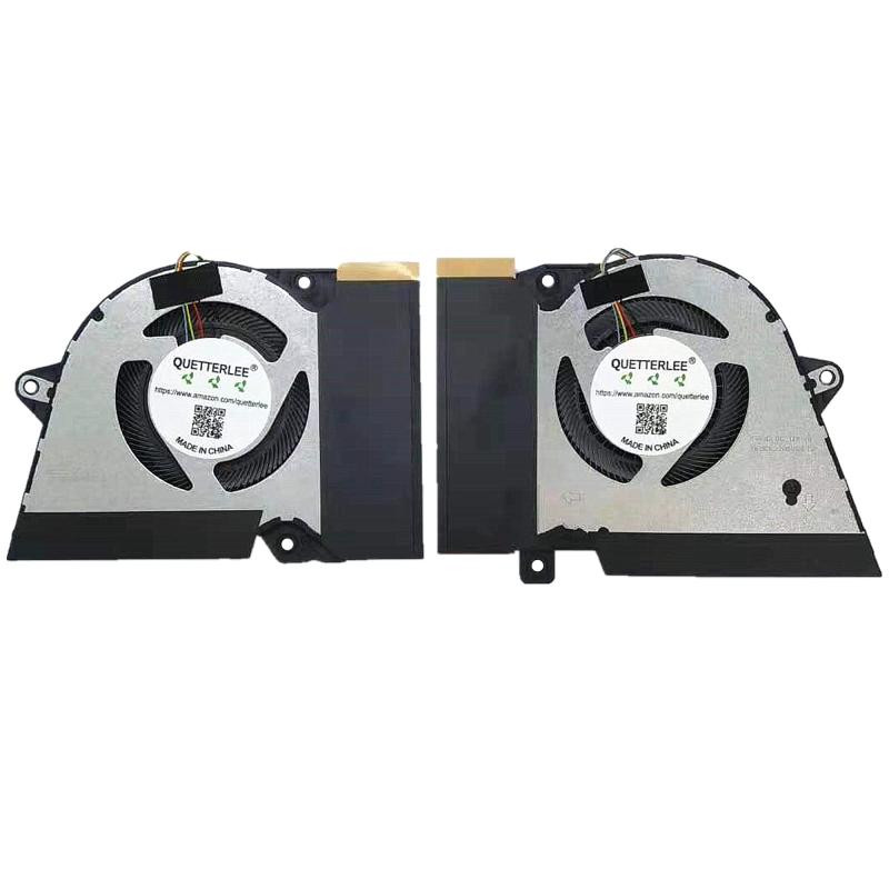 QUETTERLEE ノートパソコン用CPU+GPU冷却ファン ASUS Rog Zephyrus G14 GA401I GA401IV GA401IU GA401IH GA401II GA401IH-BR7N2BL GA401IHRシリー...
