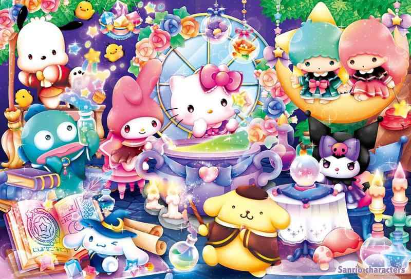 【日本製】ビバリー 1000ピース ジグソーパズル サンリオキャラクターズ 魔法研究所（49×72cm）1000-048サンリオキャラクターズ かわいいは最強(C)2023 SANRIO CO.,LTD.