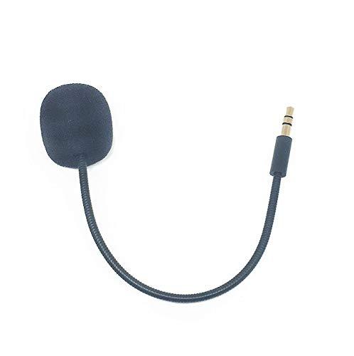 交換用Logitech G Pro G433 Corsair HS50 HS60 HS70 pro Virtuoso用の取り外し可能なマイクMICTurtle Beach Ear Force XO FOUR、XO FOUR Stealth、...