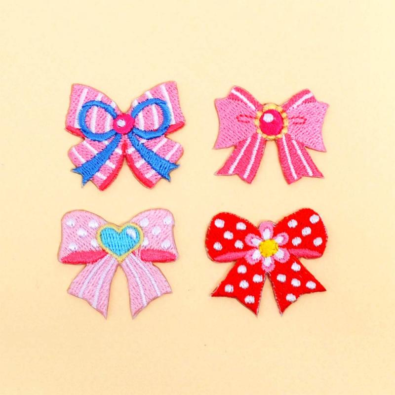 COLORFUL CANDY STYLE COLORFUL探検 アイロン刺繍ワッペン 4個セット
